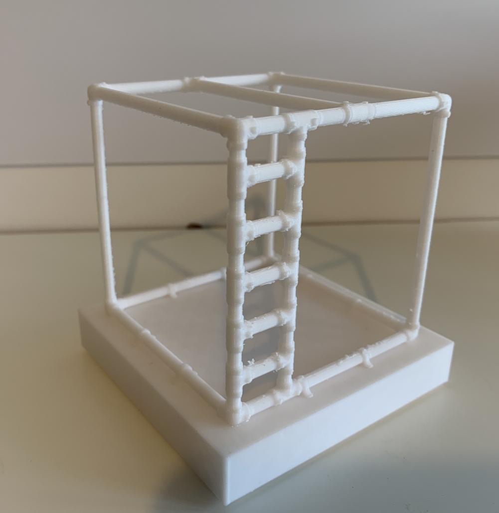 Miniature Scaffold Frame - Triple Axis